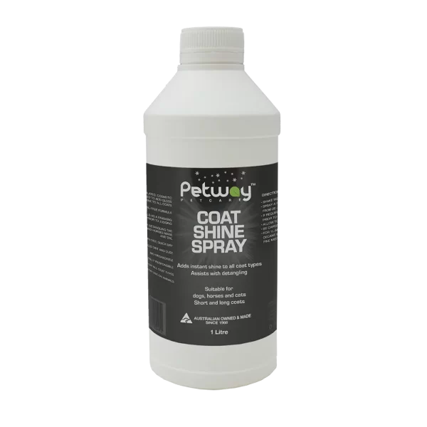 Coat Shine Spray for Dogs & Horses | Instant Shine & Detangling