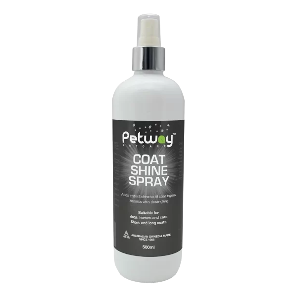 Coat Shine Spray for Dogs & Horses | Instant Shine & Detangling