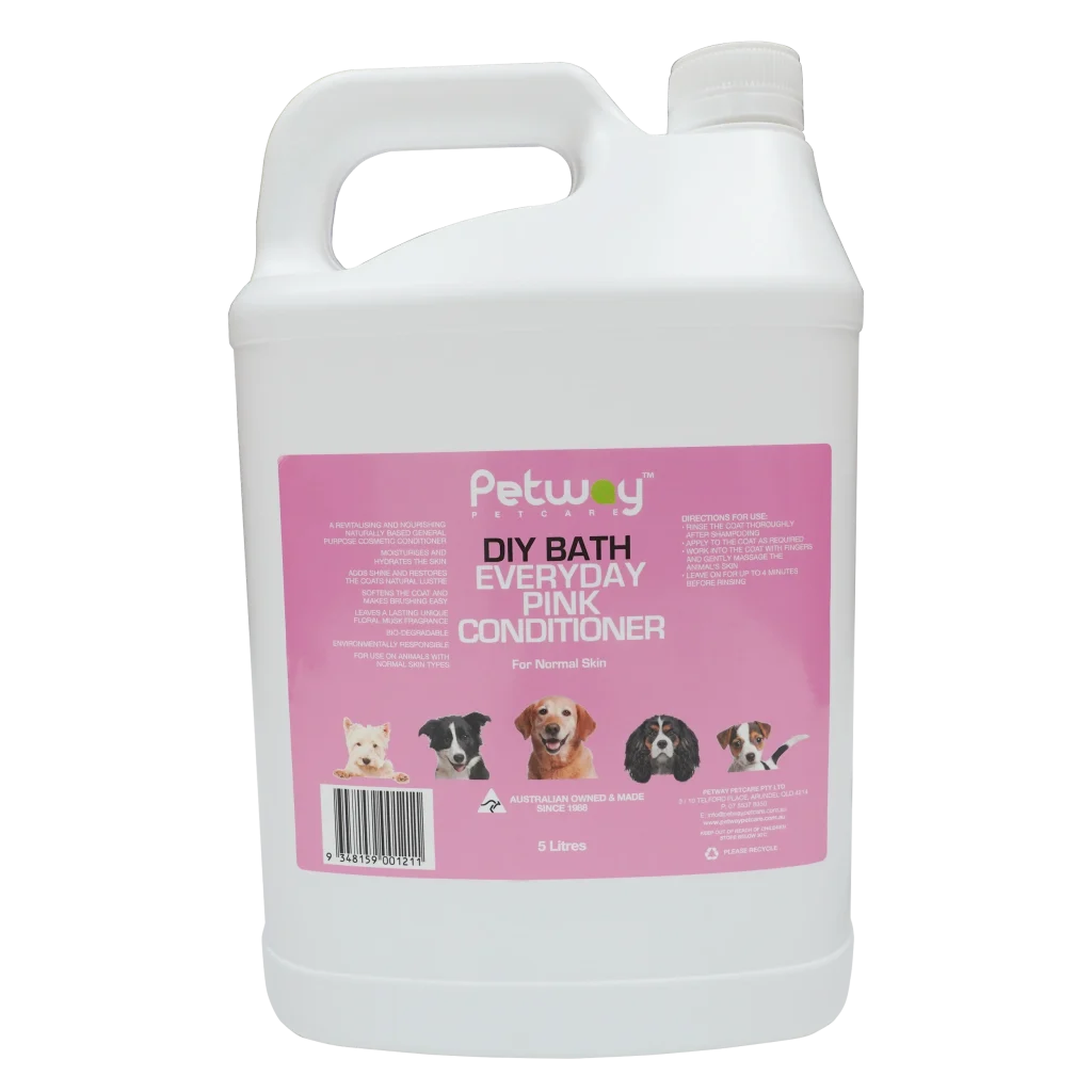 DIY Machine Dog Bath Pink Conditioner 5L (only for use in DIY machines ...